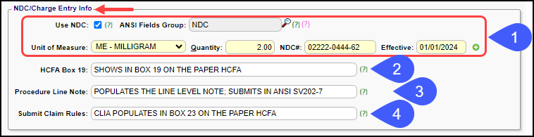 Add/Modify a Procedure Code (CPT)