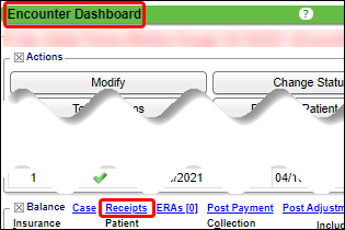 Apply Payments from a Receipt with Escrow Amounts