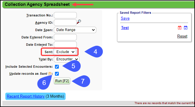 Create a Spreadsheet to Upload to a Collection Agency